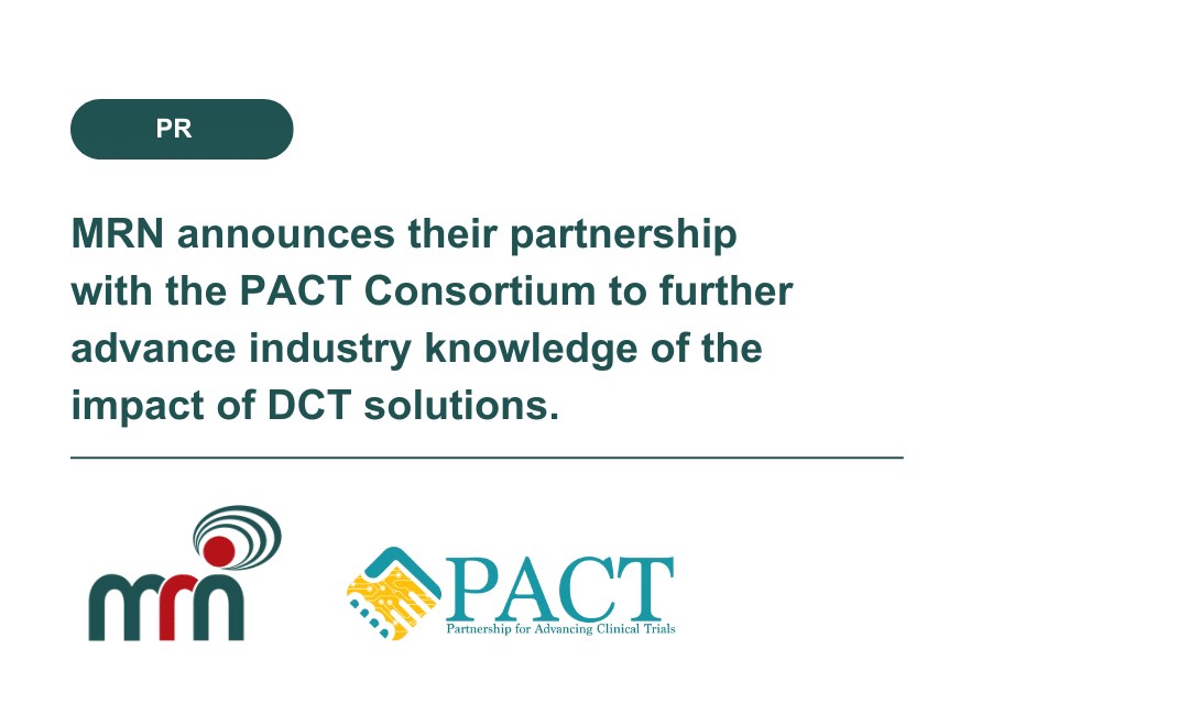 MRN Joins Tufts CSDD PACT Consortium - MRN